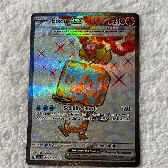 Pokémon | Toys | Eiscue Ex Pokmon Card | Poshmark